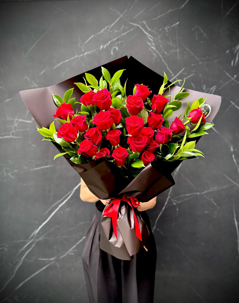 Valentine's Day - Red roses Bouquet – Red Fragrance Floral Design ...